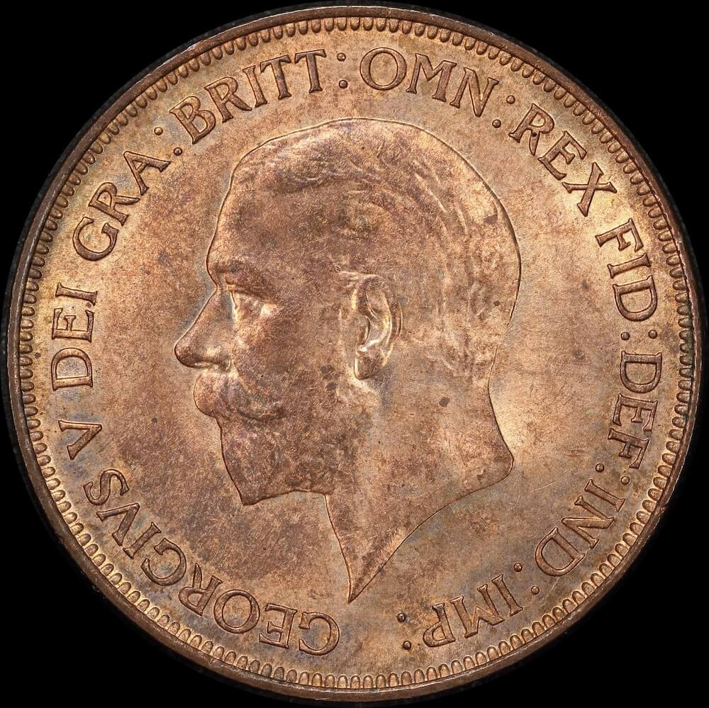 1929 Copper Penny George V S#4055 Uncirculated | Sterling & Currency
