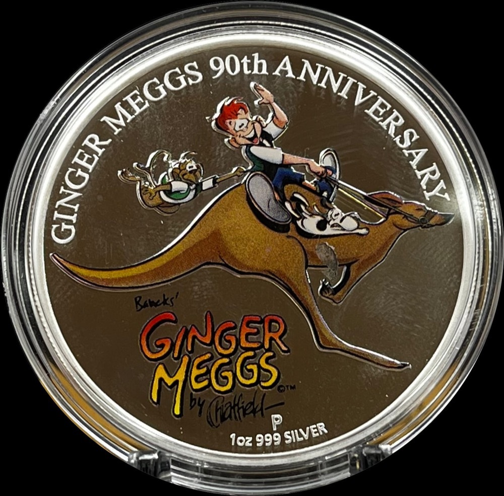 2011 Silver 1oz Ginger Meggs 90th Anniversary | Sterling & Currency