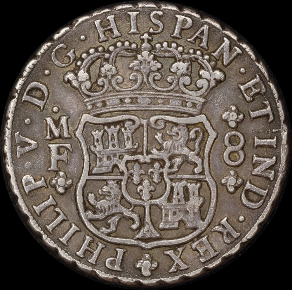 Mexico 1746 Silver Pillar Dollar KM# 103 good VF | Sterling & Currency