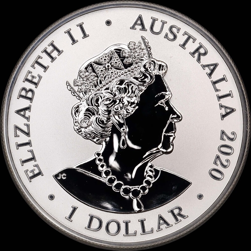 2020 Silver 1 Dollar Coin Redback Spider | Sterling & Currency