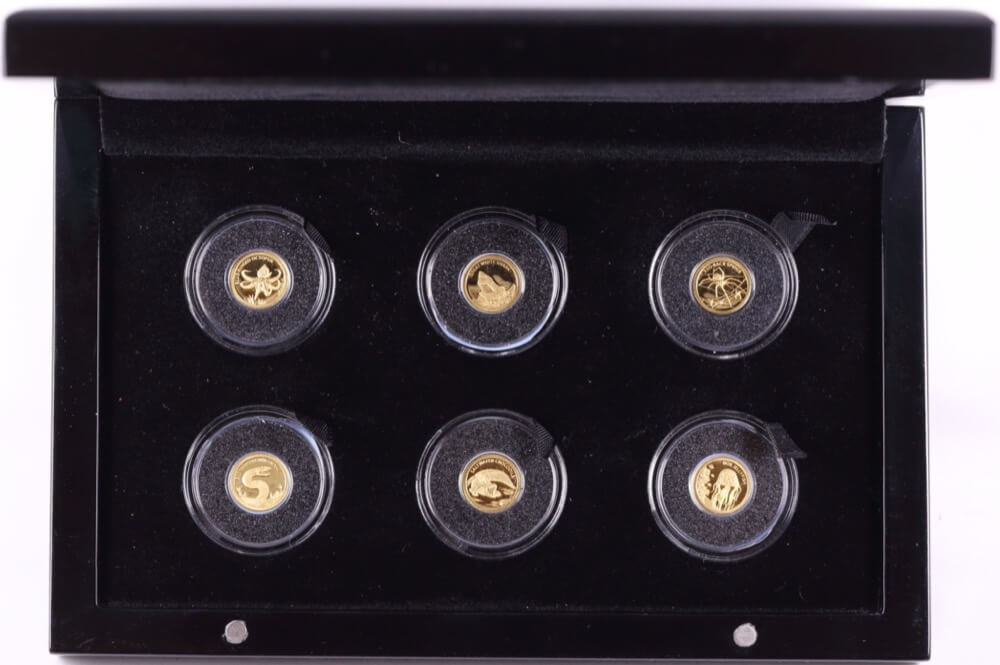Tokelau 2012 Gold 6 Coin Set Deadly & Dangerous | Sterling & Currency