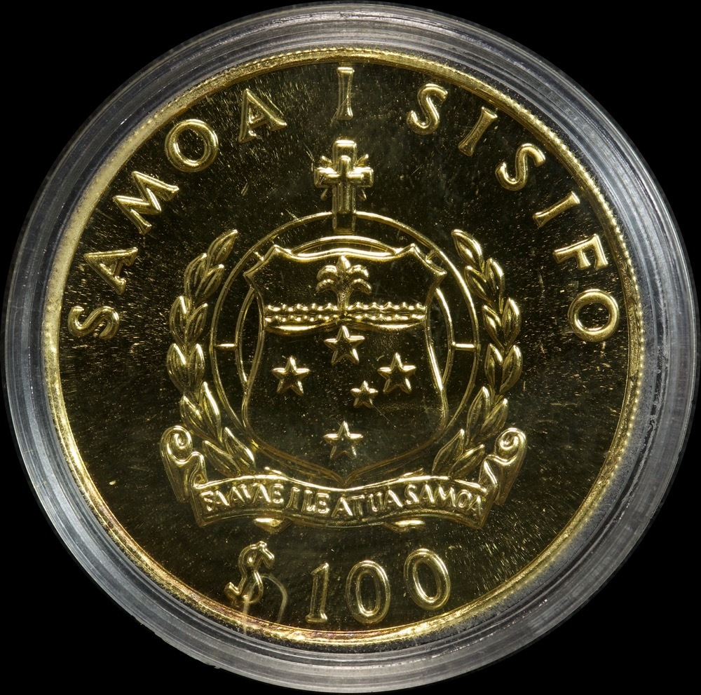 W Samoa 1983 100 Tala Unc South Pacific Games | Sterling & Currency