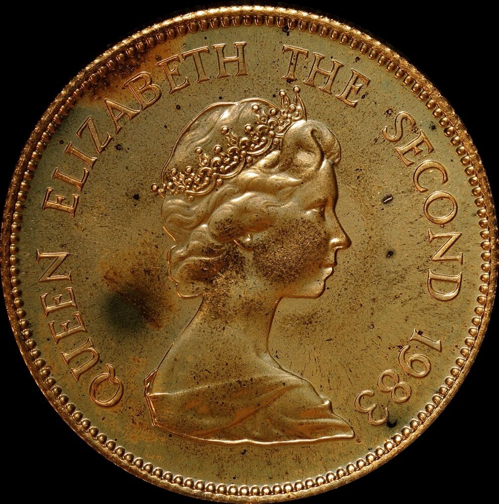 Hong Kong 1983 Gold 1,000 Dollar UNC Lunar Pig | Sterling & Currency