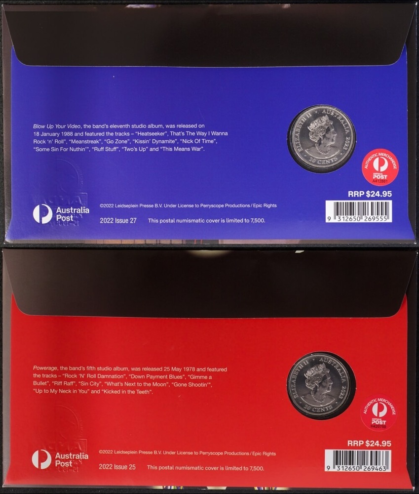 2023 PNC Pair Perth Money Expo Gold Overprint | Sterling & Currency