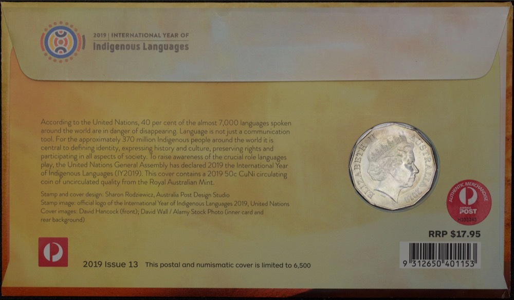 2019 50 Cent PNC Indigenous Languages | Sterling & Currency
