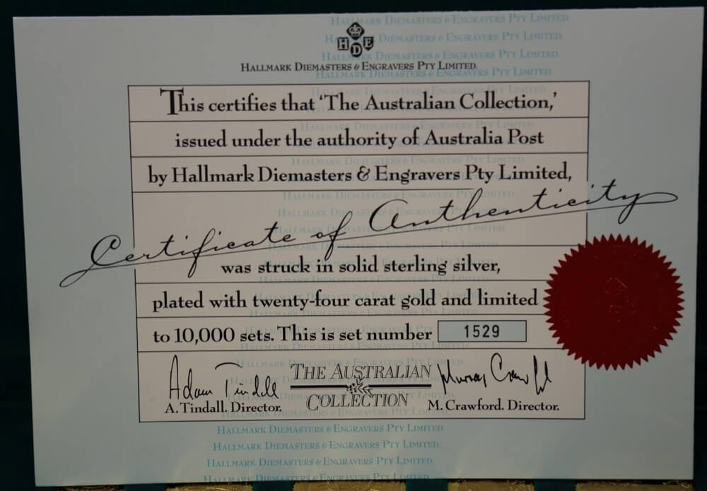 The Australian Collection of Gold-Plated Silver | Sterling & Currency