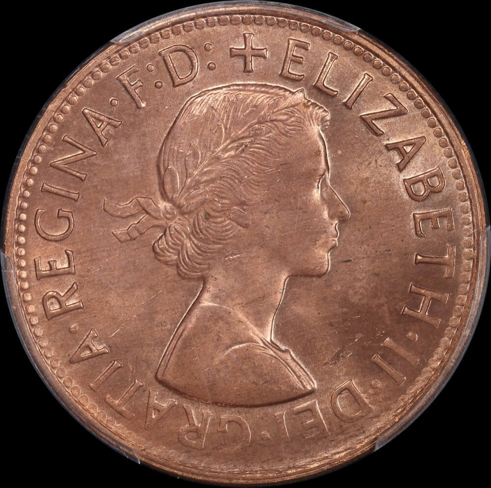 1956 Penny Choice Unc (PCGS MS63RB) | Sterling & Currency