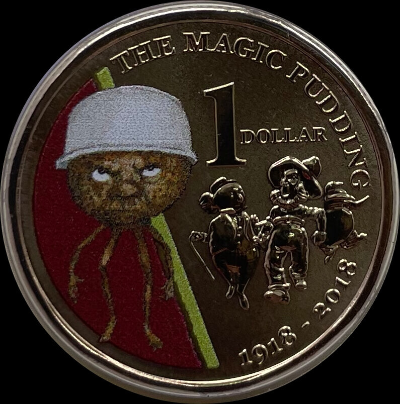 2018 $1 PNC - The Magic Pudding | Sterling & Currency