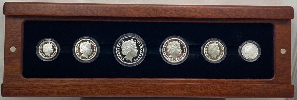 Australia 2012 Fine Silver Proof Coin Set | Sterling & Currency