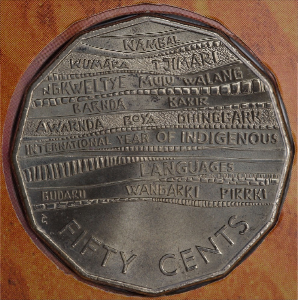 2019 50 Cent PNC Indigenous Languages | Sterling & Currency