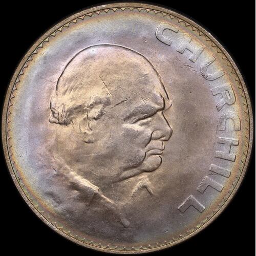 1965 Crown Churchill S#4144 Unc | Sterling & Currency