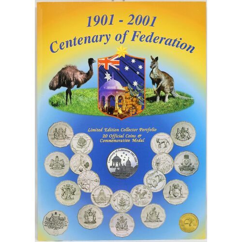 2001 Centenary of Federation Unofficial 20 Coin Set Uncirculated