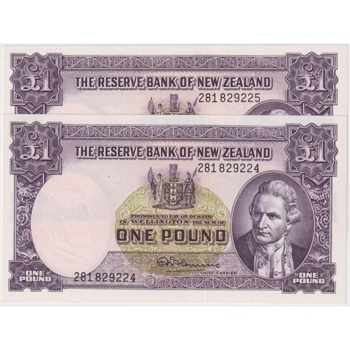 New Zealand 1956 10 Pound Note Uncirculated | Sterling & Currency
