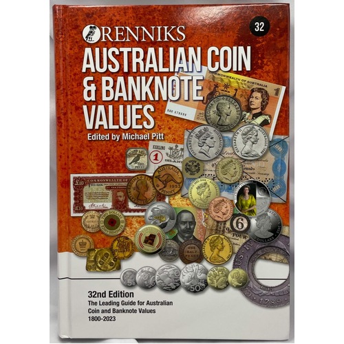 Renniks 2022 Australian Coin Note Values 31st Ed | Sterling & Currency